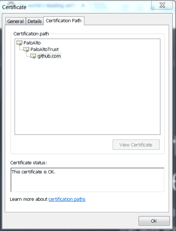 Fix Git Self Signed Certificate In Certificate Chain On Windows Matt Fix Git Self Signed Certificate In Certificate Chain On Windows Matt