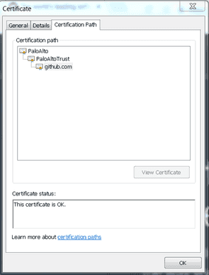 Fix Git Self Signed Certificate in Certificate Chain on Windows | Matt ...